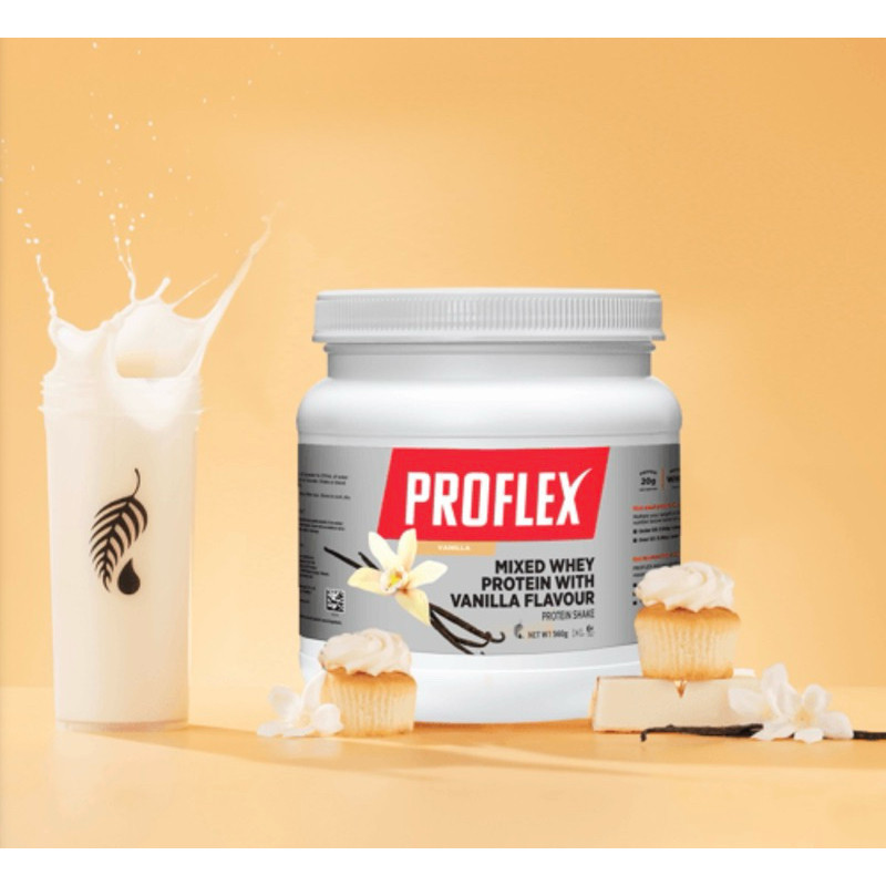 Muscle Protein Shake: Vanilla Proflex Protein Shake: Vanilla | Shopee ...