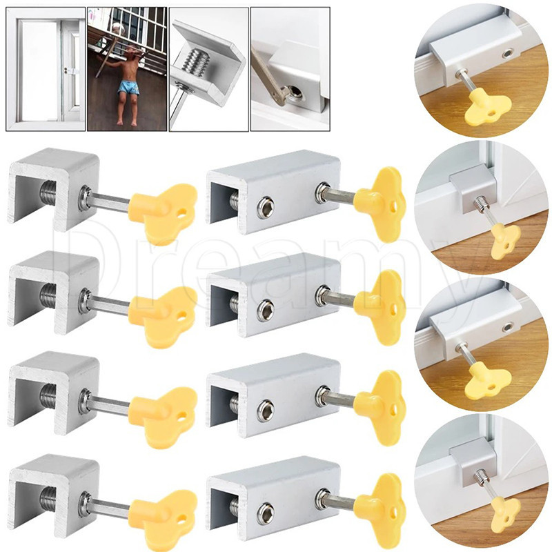 Window Lock Buckle - Window Snap Stopper - Child Safety Lock Buckles ...