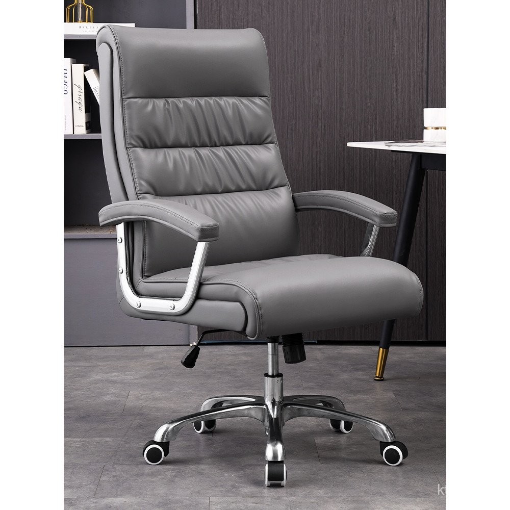 Genuine Leather Executive Chair Office Chair Home Computer Chair with ...