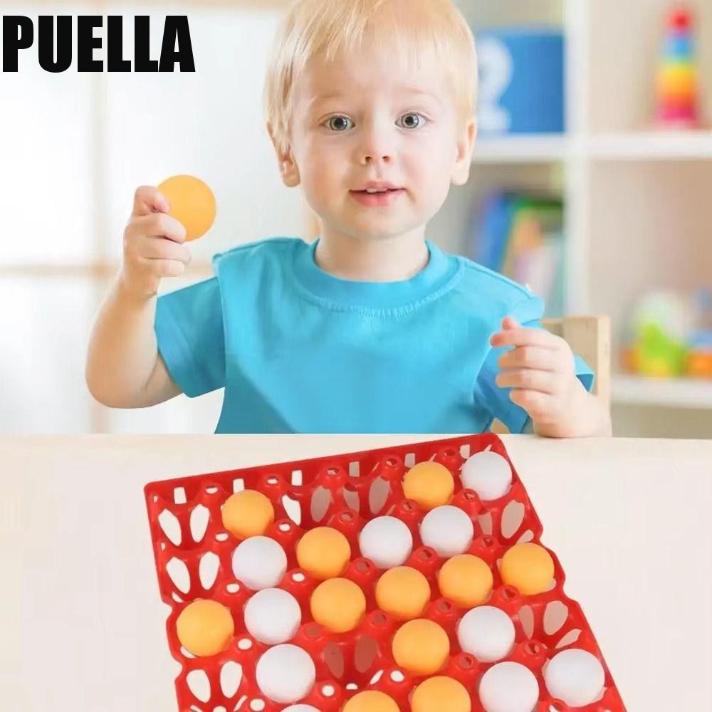 PUELLA Table Tennis Board Game, Educational Toys Table Tennis Bounce ...