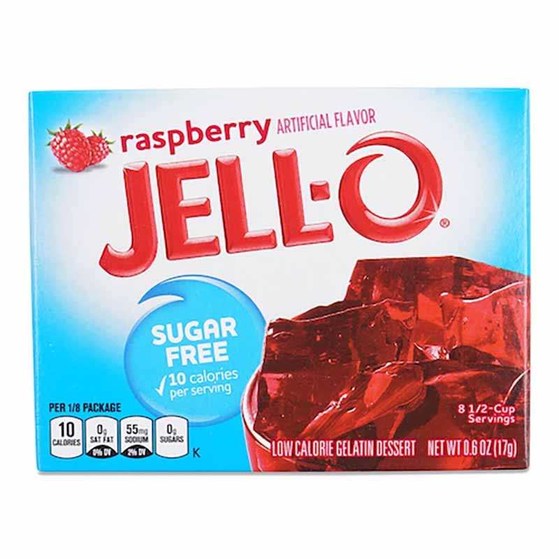 Jell-O Sugar Free Raspberry Flavor Gelatin Dessert 17G | Shopee Singapore