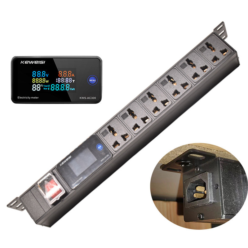 Desktop Power Socket digital display meter Hidden socket with switch,Universal Socket,hoisting ...