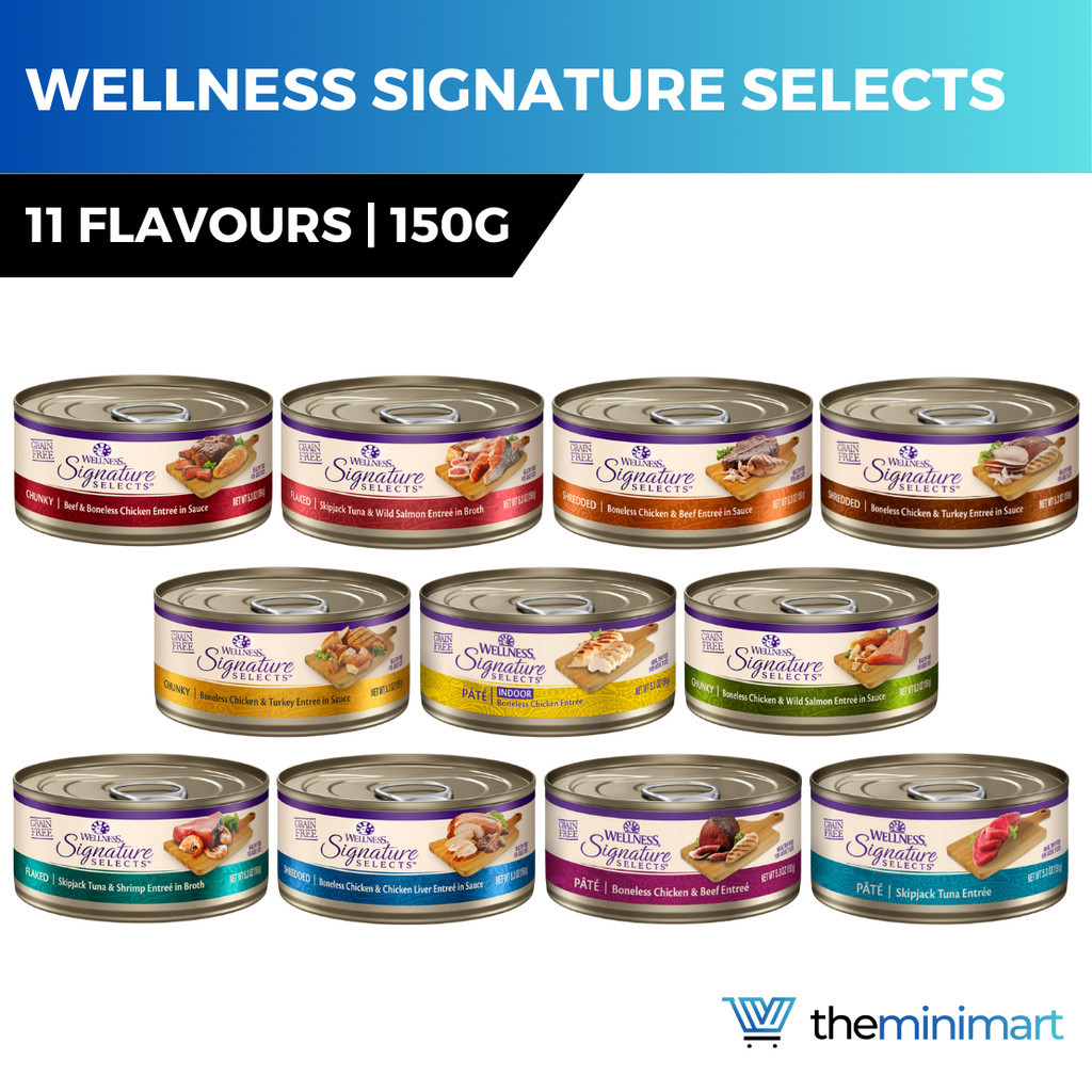 Wellness Core Signature Selects Cat Can 79g 150g Pâté and Hearty Cuts ...