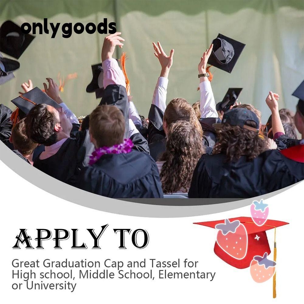 ONLY Graduation Hat, 2024 Graduation Congrats Grad Mortarboard Cap ...