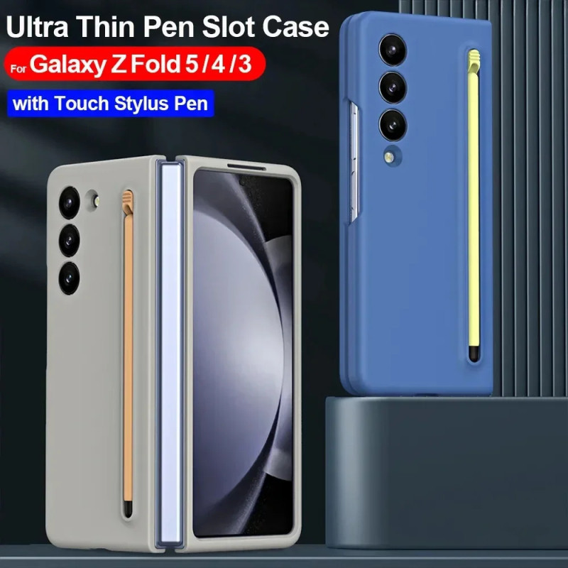 For Samsung Z Fold 6 Ultra Thin Matte Skin Friendly Pen Slot Phone Case ...
