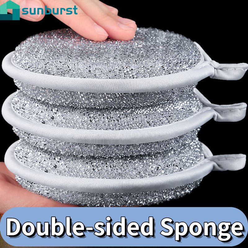 Double Sided Dish Washing Sponge - Kitchen Cleaning Tools - Non ...