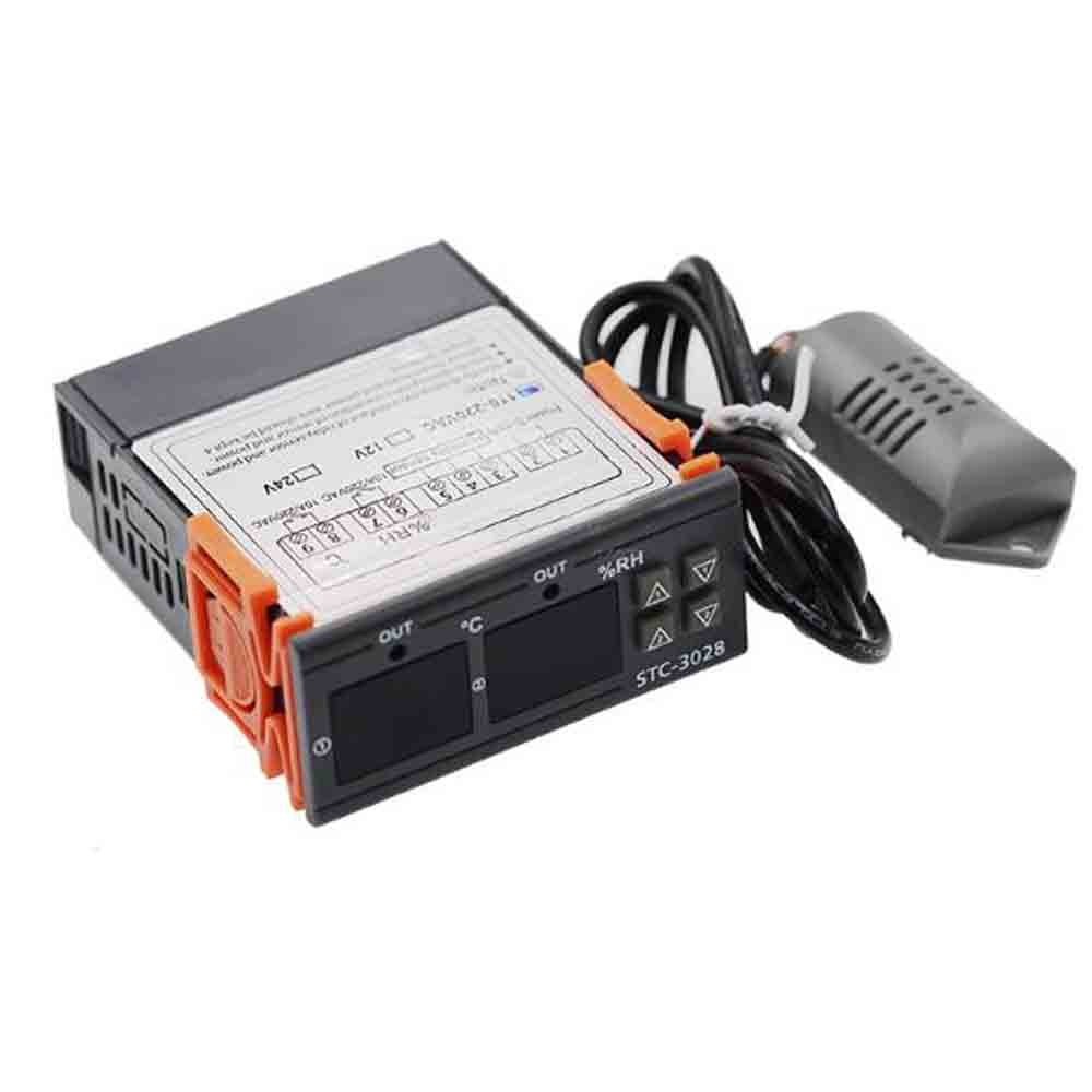 STC-3028 Intelligent Digital Temperature and Humidity Controller for Aquaculture Incubation ...