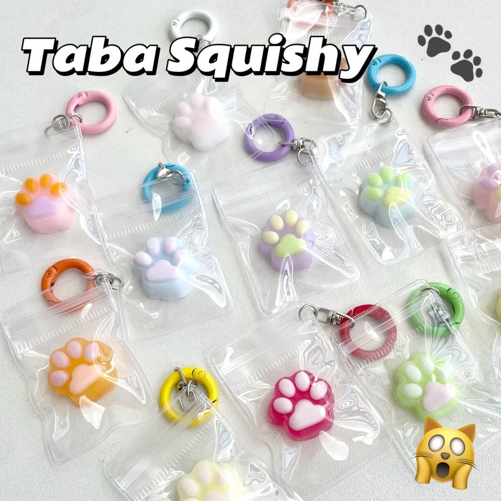 GANTUNGAN [HARU] Mini series Taba Squishy Keychain Cute Squishy Hanger ...