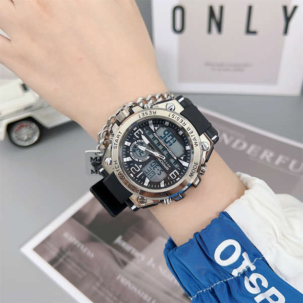 vintage watch digital watch King Kong Wolf Metal Electronic Watch High ...