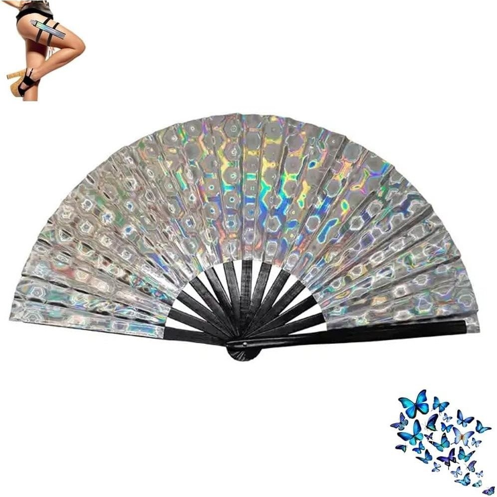 Clacking Fans for Line Dancing, Boots on the Ground fan, Large Folding ...