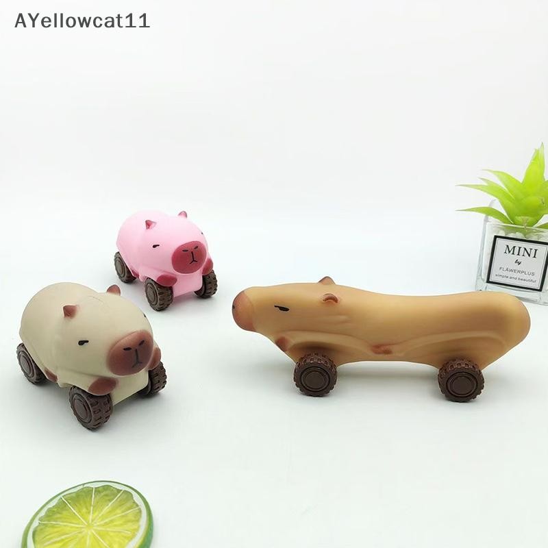 AA Capybara Squeeze Toy Capybara Fidget Toy With Wheels Creative ...