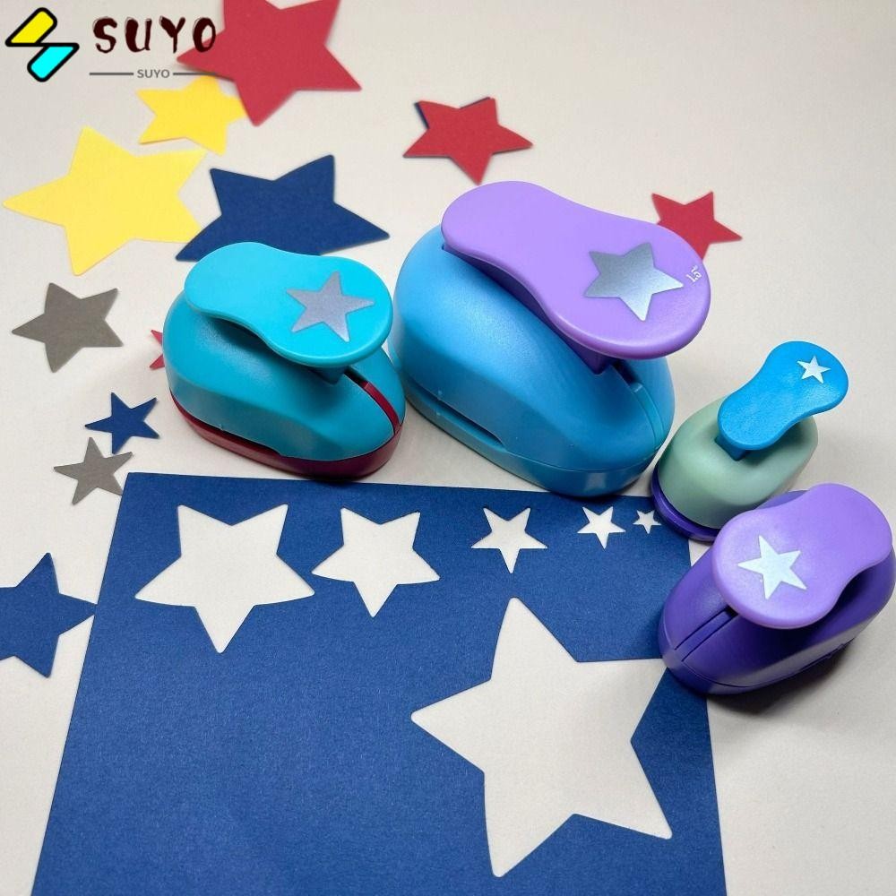 SUYO Hole Puncher, 8-75mm DIY Scrapbook Embossing Device, Safe Heart ...