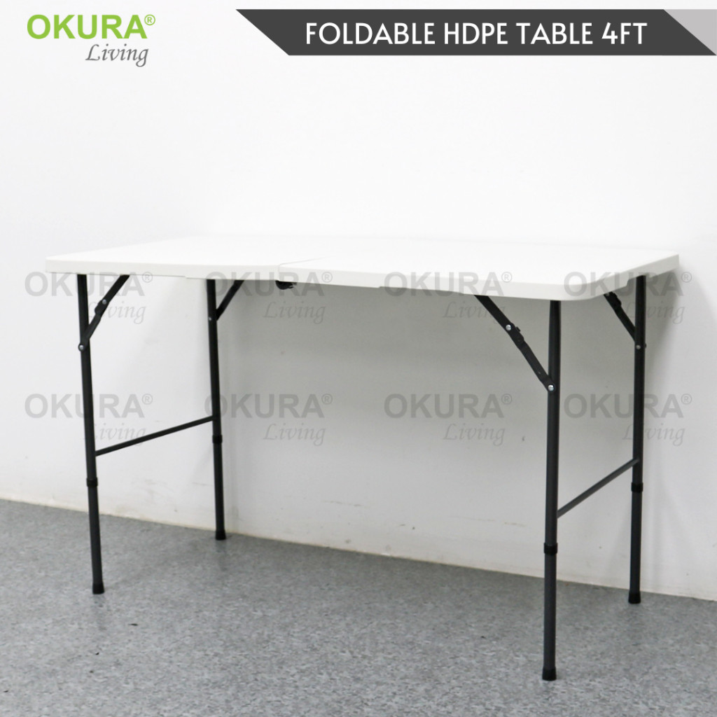 OKURA 4ft Foldable Banquet Table Event / Catering / Hall / Buffet ...