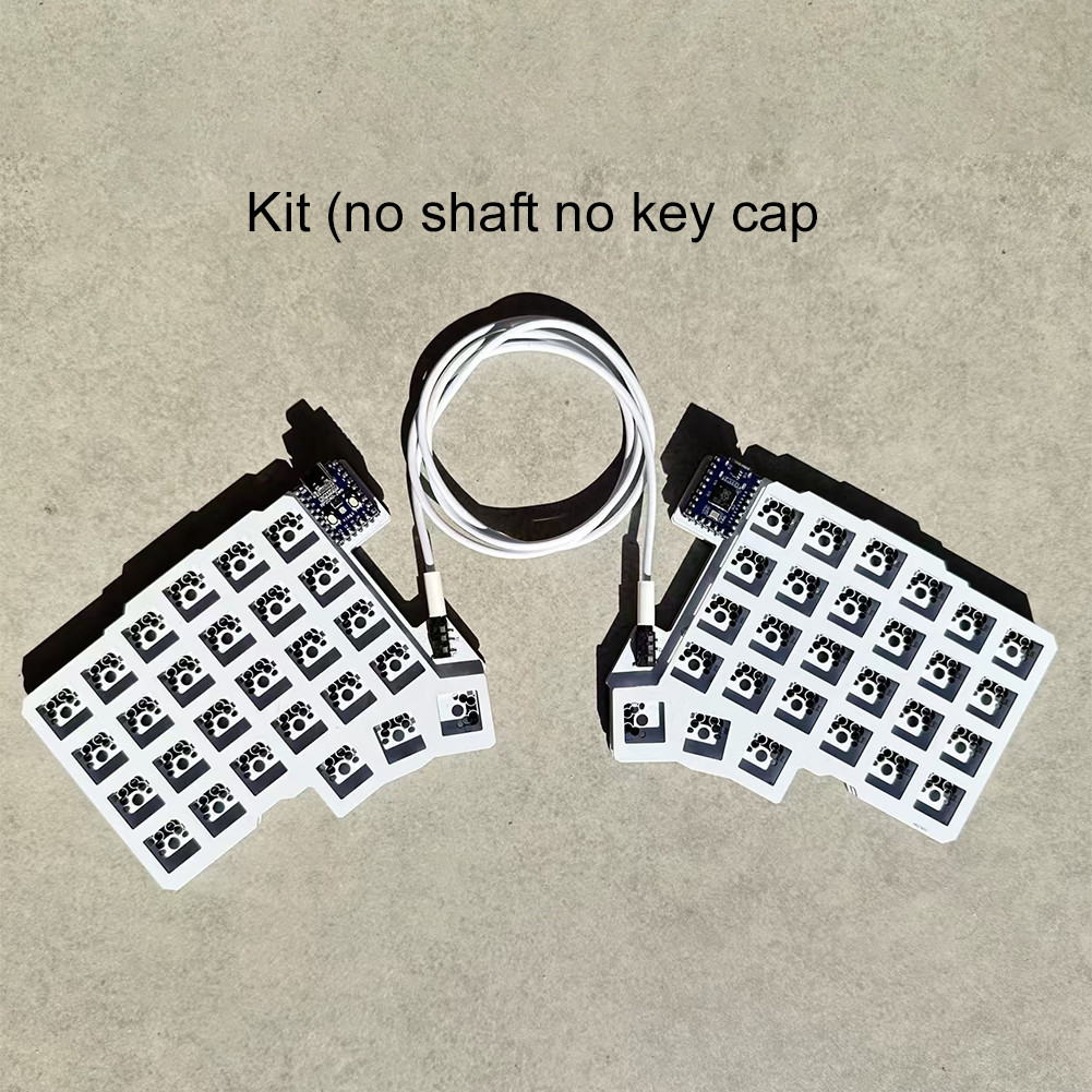 Split Keyboard Wired Ergonomics Keyboard Support QMK/VIAL Gaming ...