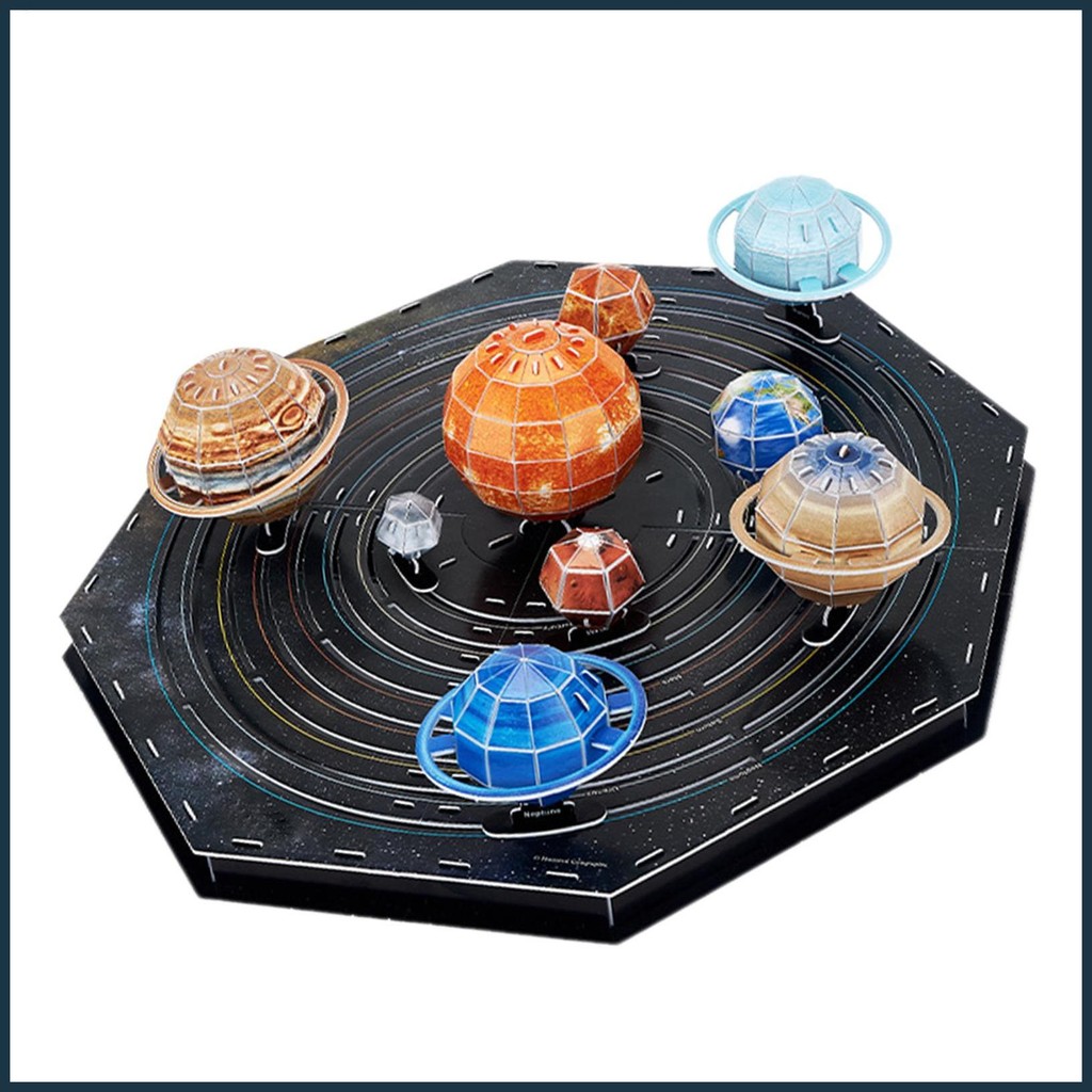 Solar System Puzzle Creative Educational Toy Solar System Model Kit ...