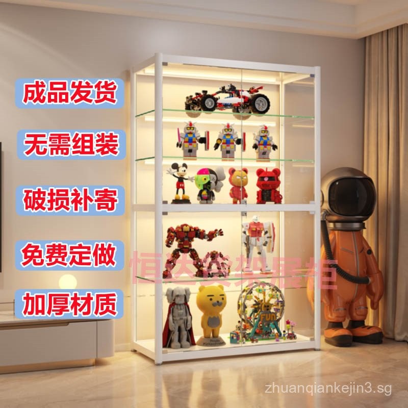 Lego Display Cabinet Transparent Glass Display Cabinet Model Hand-Made ...