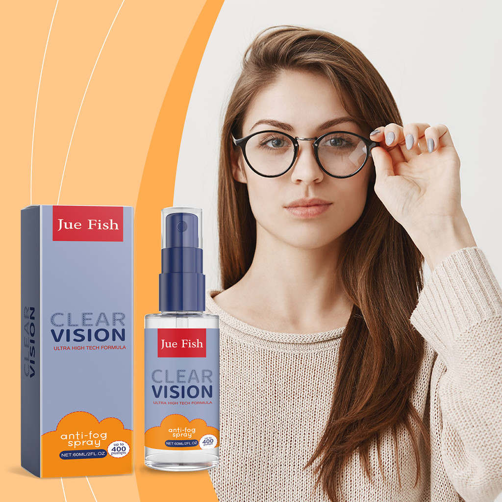Anti-Fog Spray for Glass & Mirrors with Aloe Vera – 60ml Instant ...