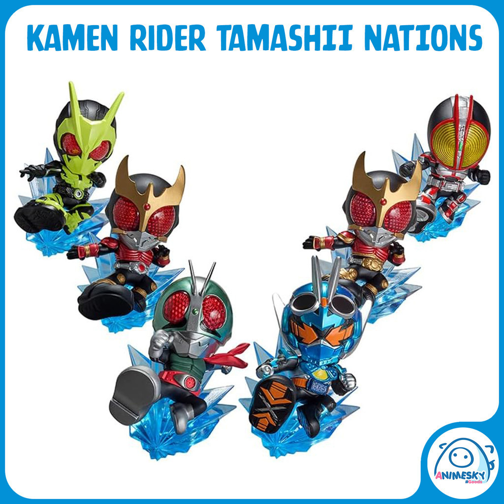 Blind BOX Kamen Rider TAMASHII NATIONS BOX ARTlized Ikuzo Rider Kick ...
