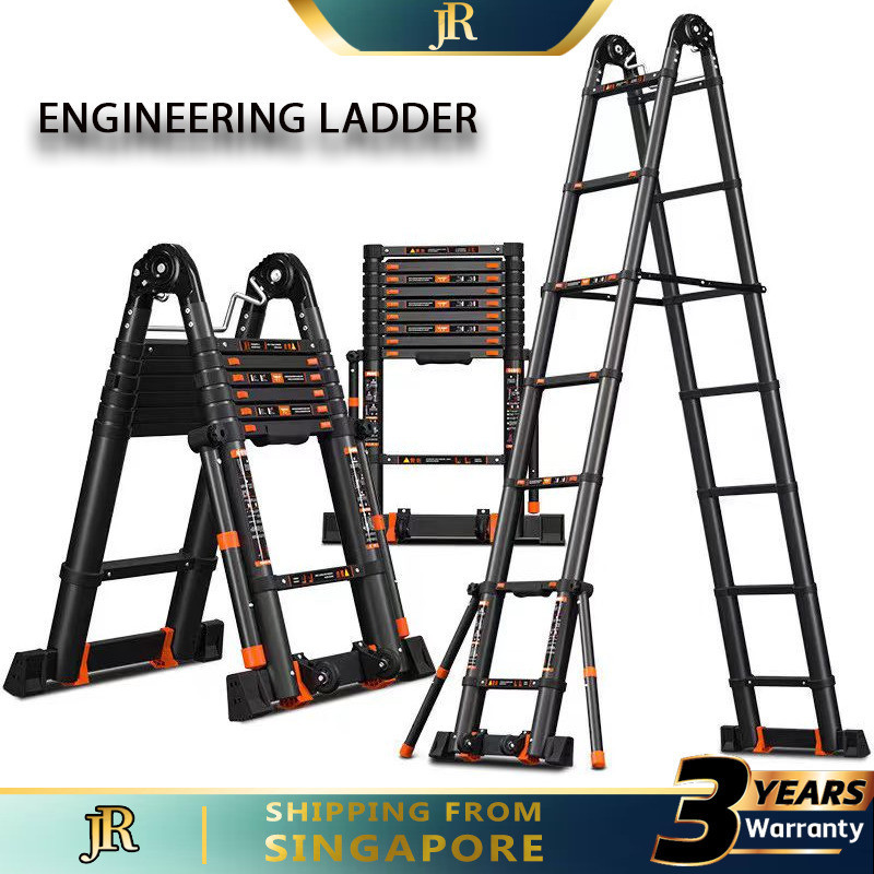 JR Engineering Ladder Telescopic Ladder Anti-slip Reinforcement Multi ...