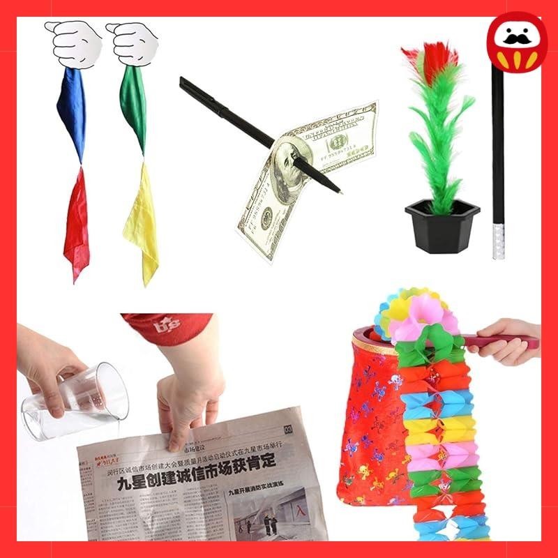 FELIMORE Oversized Volume Magic Set Magic Bag Handkerchief Newspaper ...