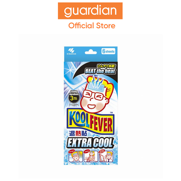 Koolfever Extra Cool, 6pcs | Shopee Singapore