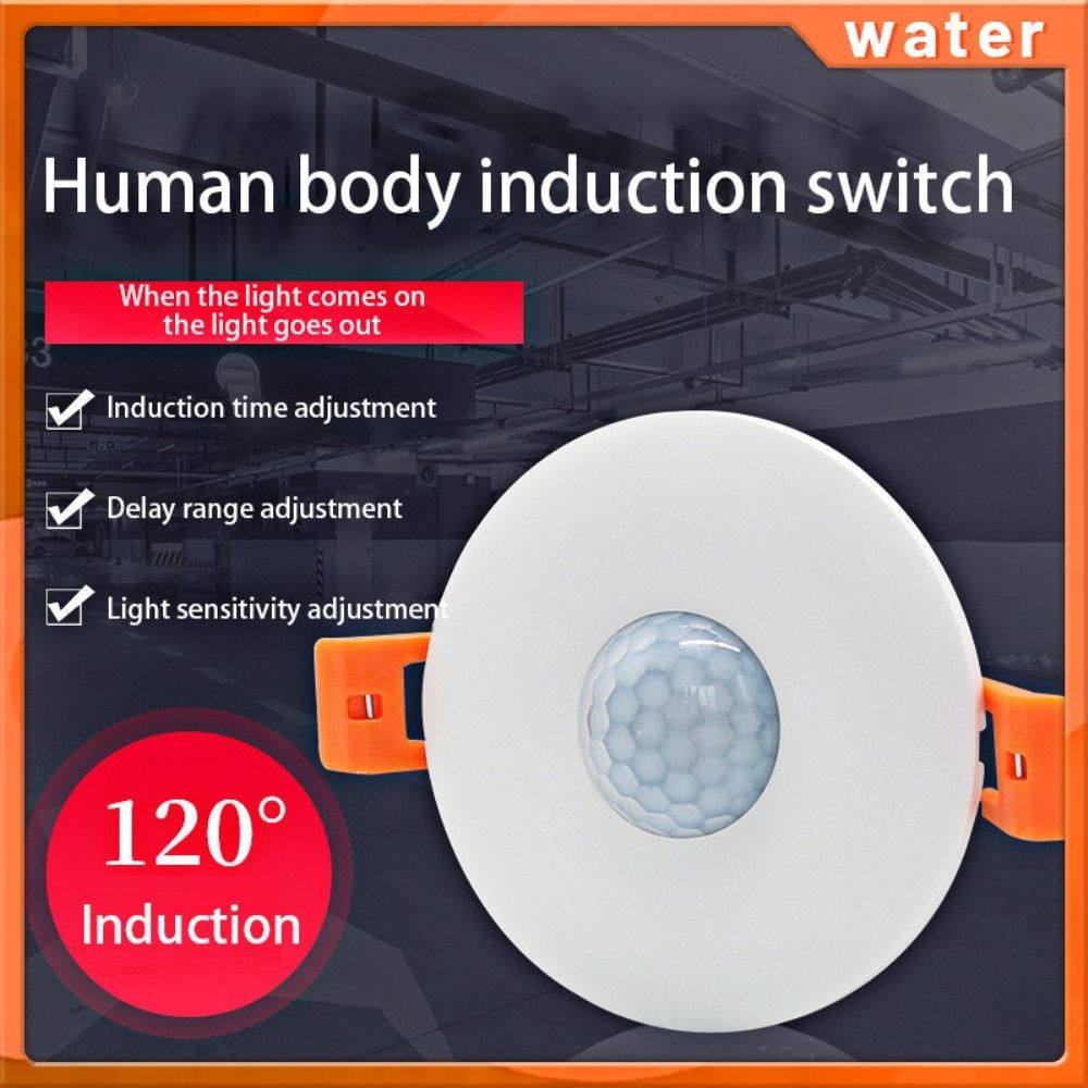 Wateryy 110-220v Human Body Infrared Sensor Switch Embedded Concealed ...