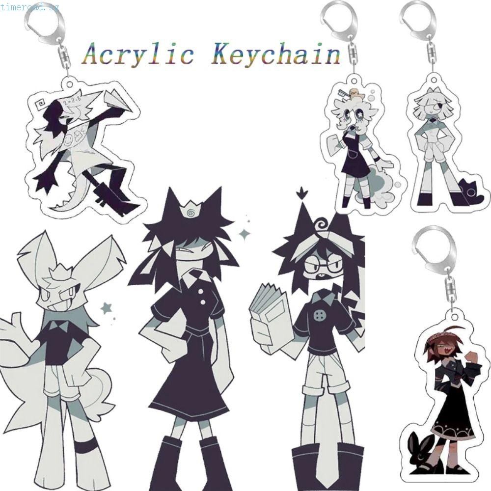 TIMEROAD Miss Circle Acrylic Keyring, Claire Fundamental Paper ...