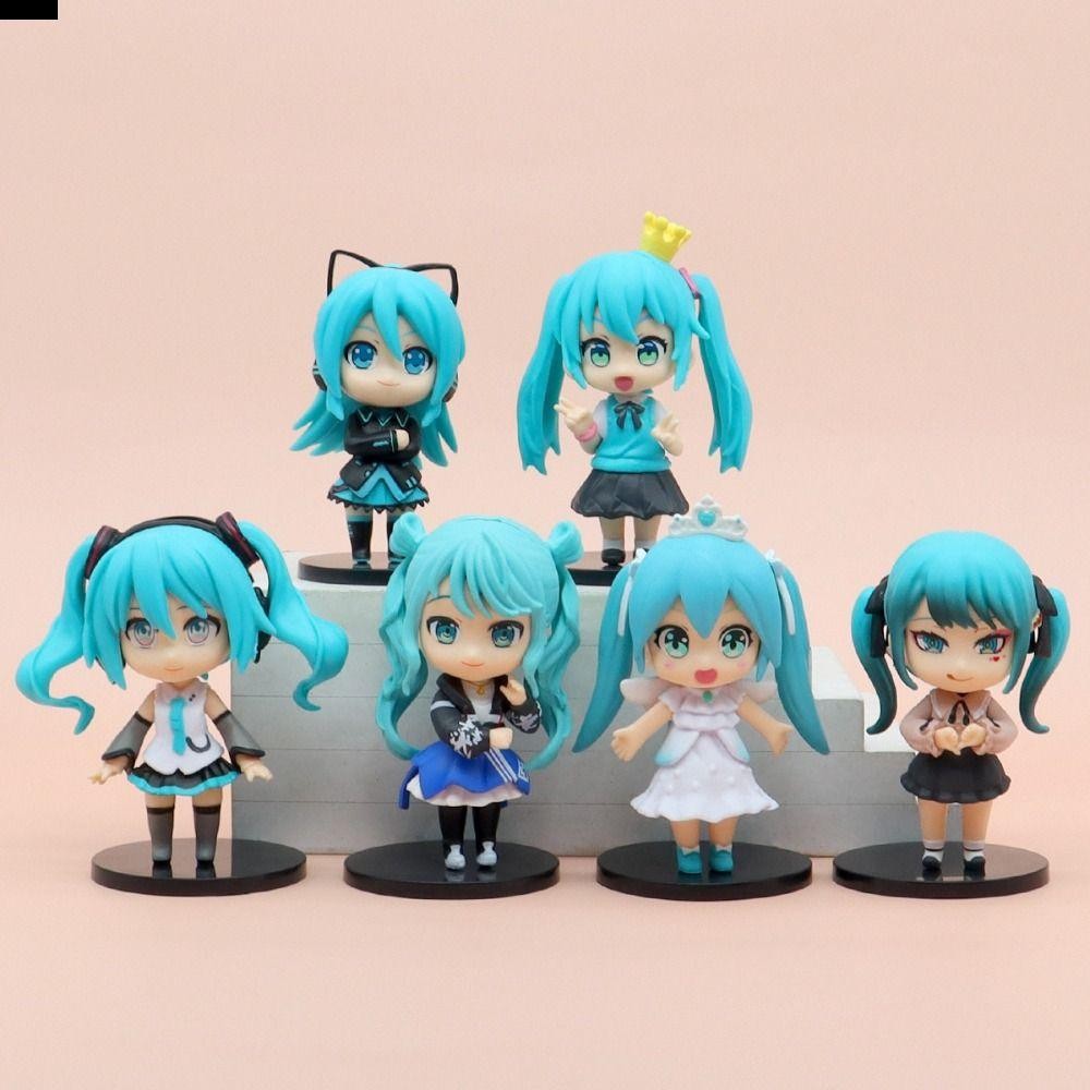 ANTIONE Hatsune Miku Doll Toy, Collection Character Hatsune Miku Action ...