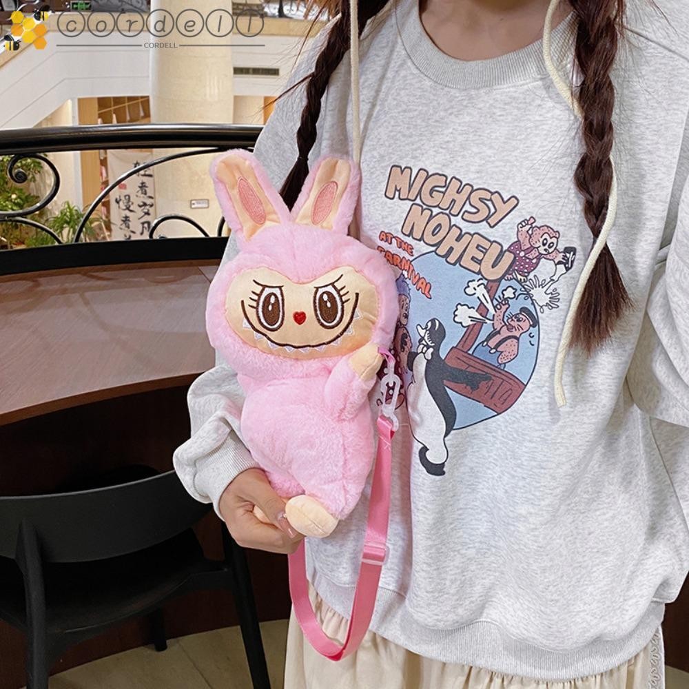CORDELL Labubu Crossbody Bag, Korean Style Cute Labubu Time Shoulder ...
