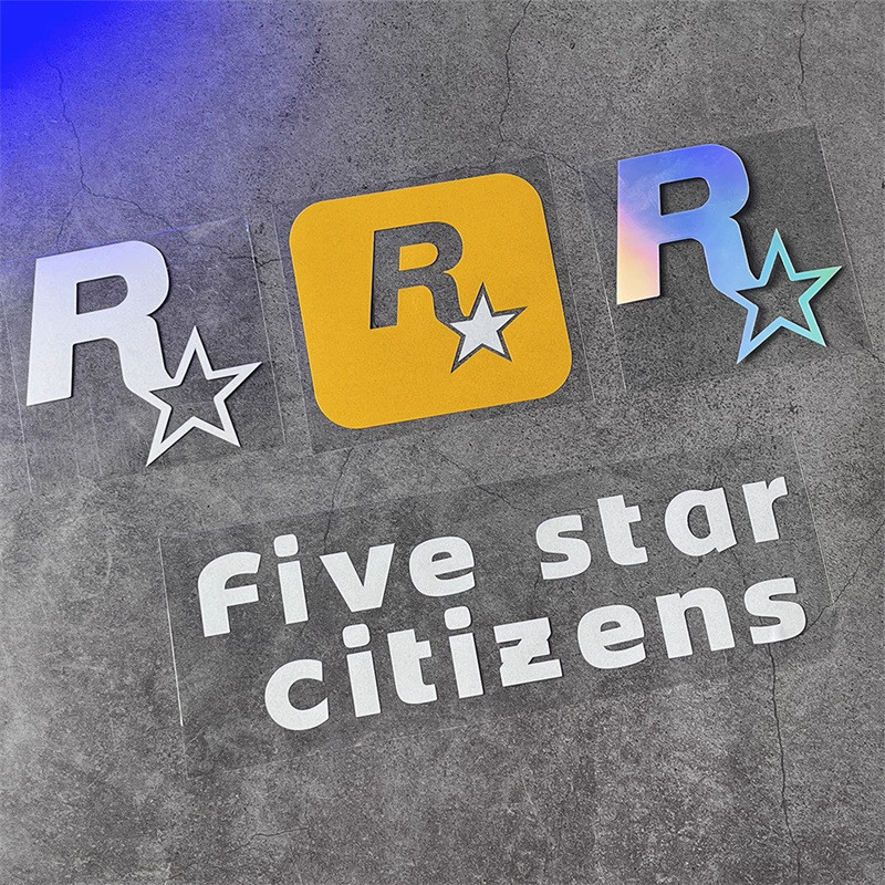 Car Sticker JDM Modified Video Game Merchandise GTA5 Speed R Star Car ...