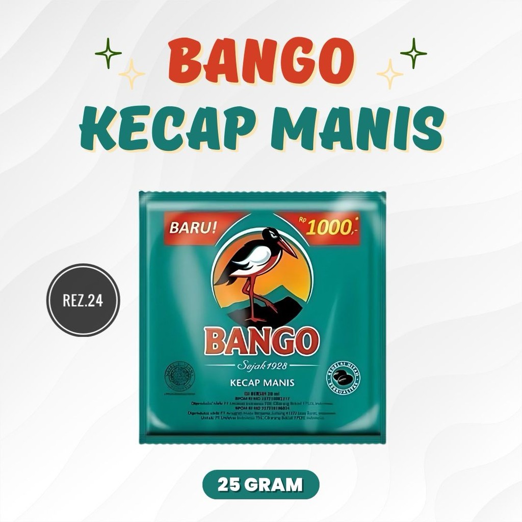 Bango Sweet Soy Sauce Sachet 25g Pack | Shopee Singapore