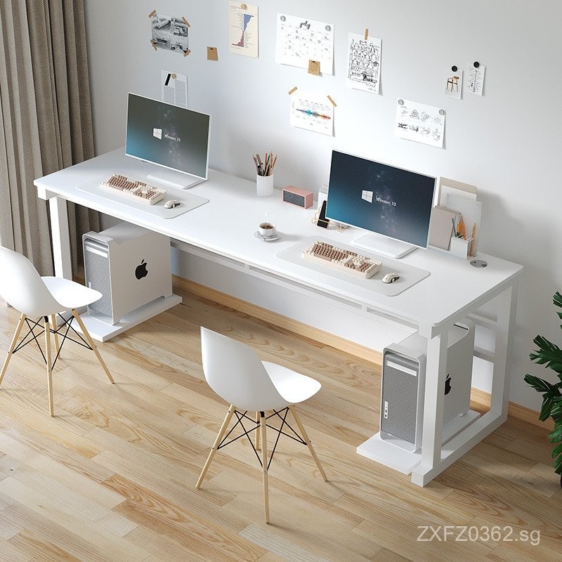 Office Furniture5V Long Desk Gaming Student Desk Desktop Couple Desk ...