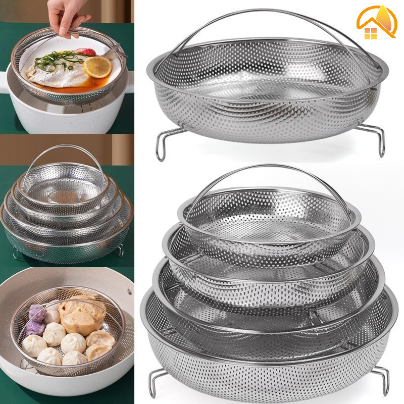 1Pc Multifunctional Stainless Steel Steamer Rack / Retractable Food ...