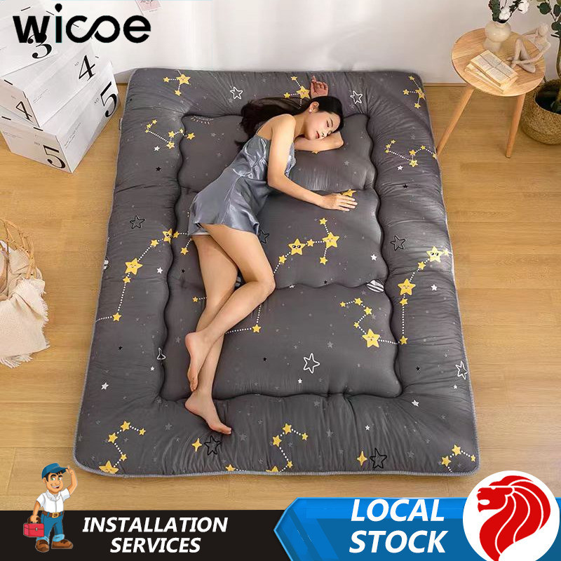 Wise Foldable Mattress Floor Sleeping Mat Mattress (4 Size Option ...