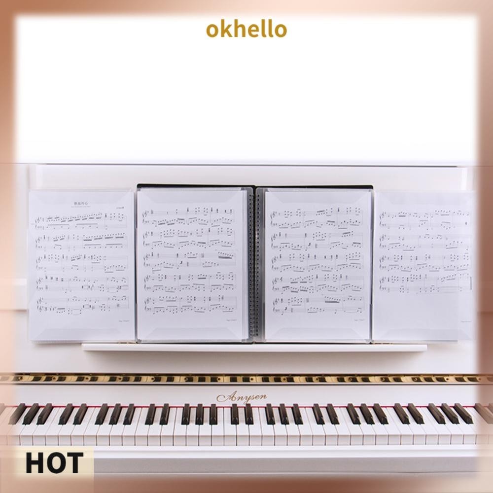 [Okhello.sg] 4/2 pages A4 Size Music Score Paper Sheet Note Document ...
