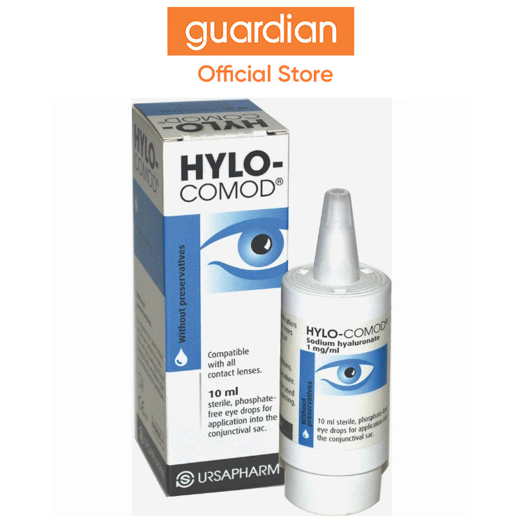 Hylo-Comod Lubricant Eye Drops, 10ml | Shopee Singapore