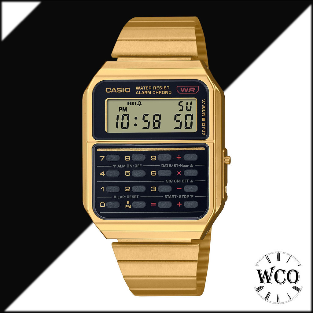 [WCO] CA-500WEG-1A Casio General x Digital ft. Calculator Men Casual ...