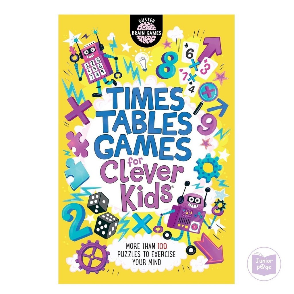Times Tables Games for Clever Kids (Buster Brain Games) | Shopee Singapore