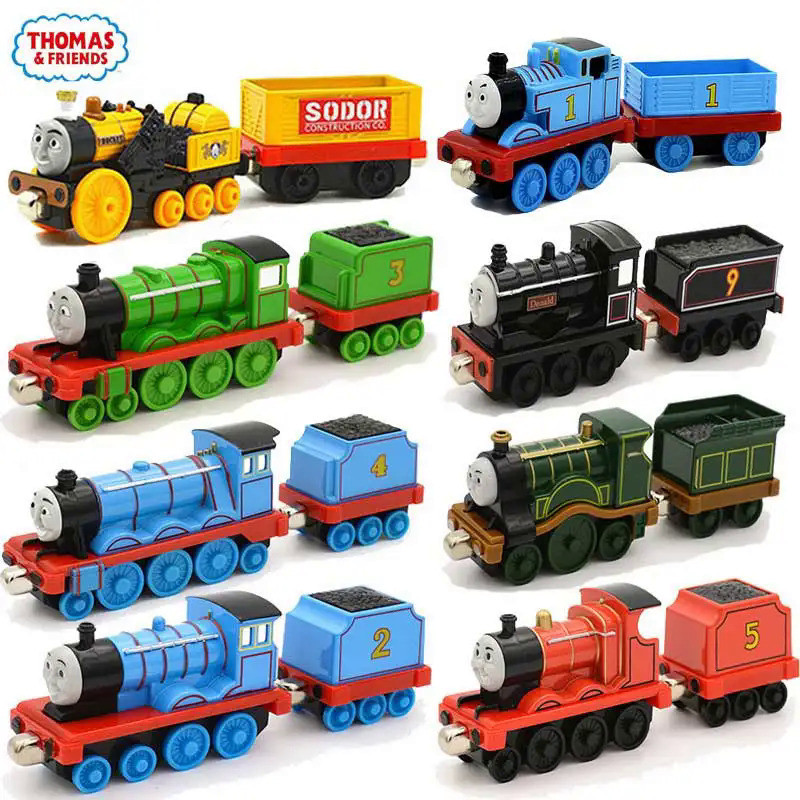 Thomas And Friends magnetic train Set for children, Edward, Donald ...