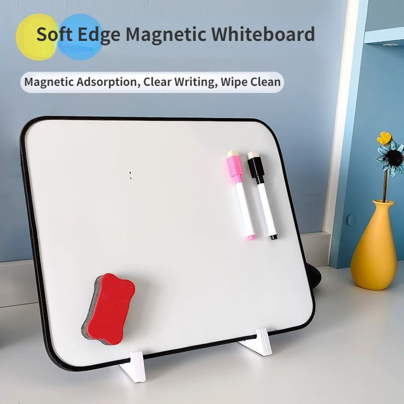 Small Whiteboard Erasable Desktop Writing Board Magnetic Whiteboard ...