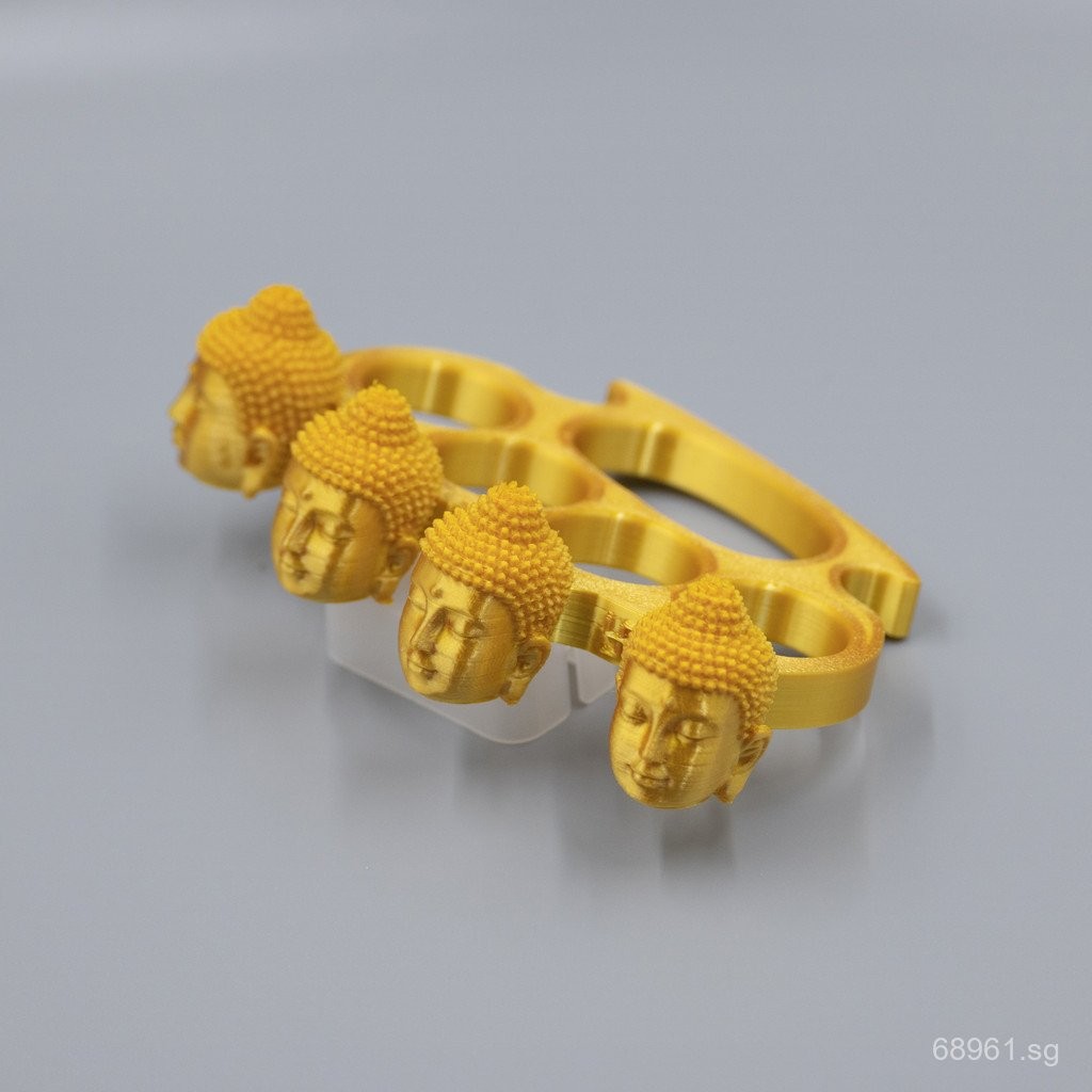 Make a Fortune3D Printed Toy Creative Toy Yellow Buddha Head Brass ...