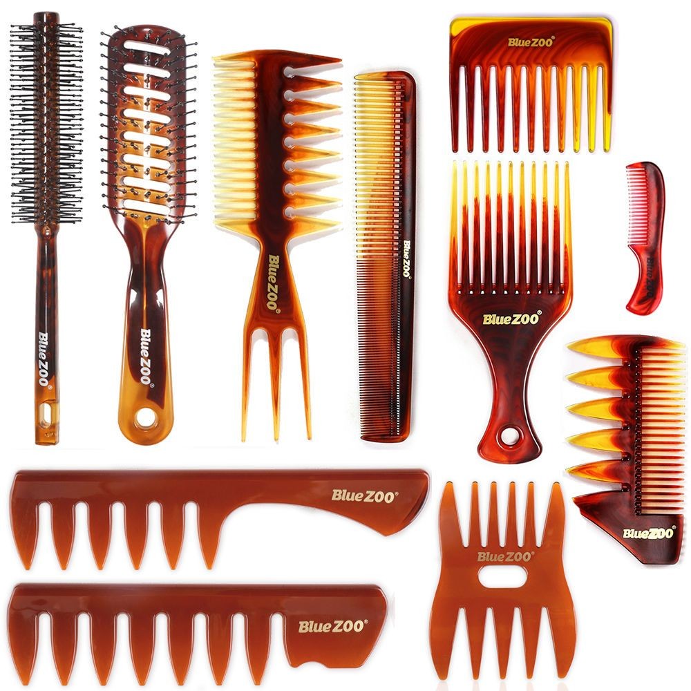 4253 People Praise Men Retro Oil Head Back Comb Big Knife Comb Insert ...