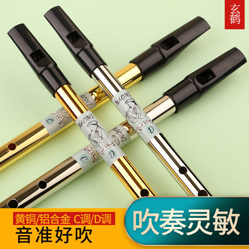 Whistle Irish Beginner Entry Metal6Hole c Tune d Tuning Treble ...
