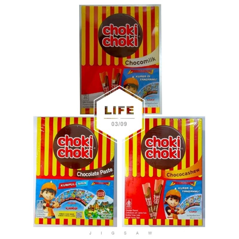 [Viral] Choki Choki Chocolate Paste 12 x 5 x 9g got Kad BoBoiBoy ...