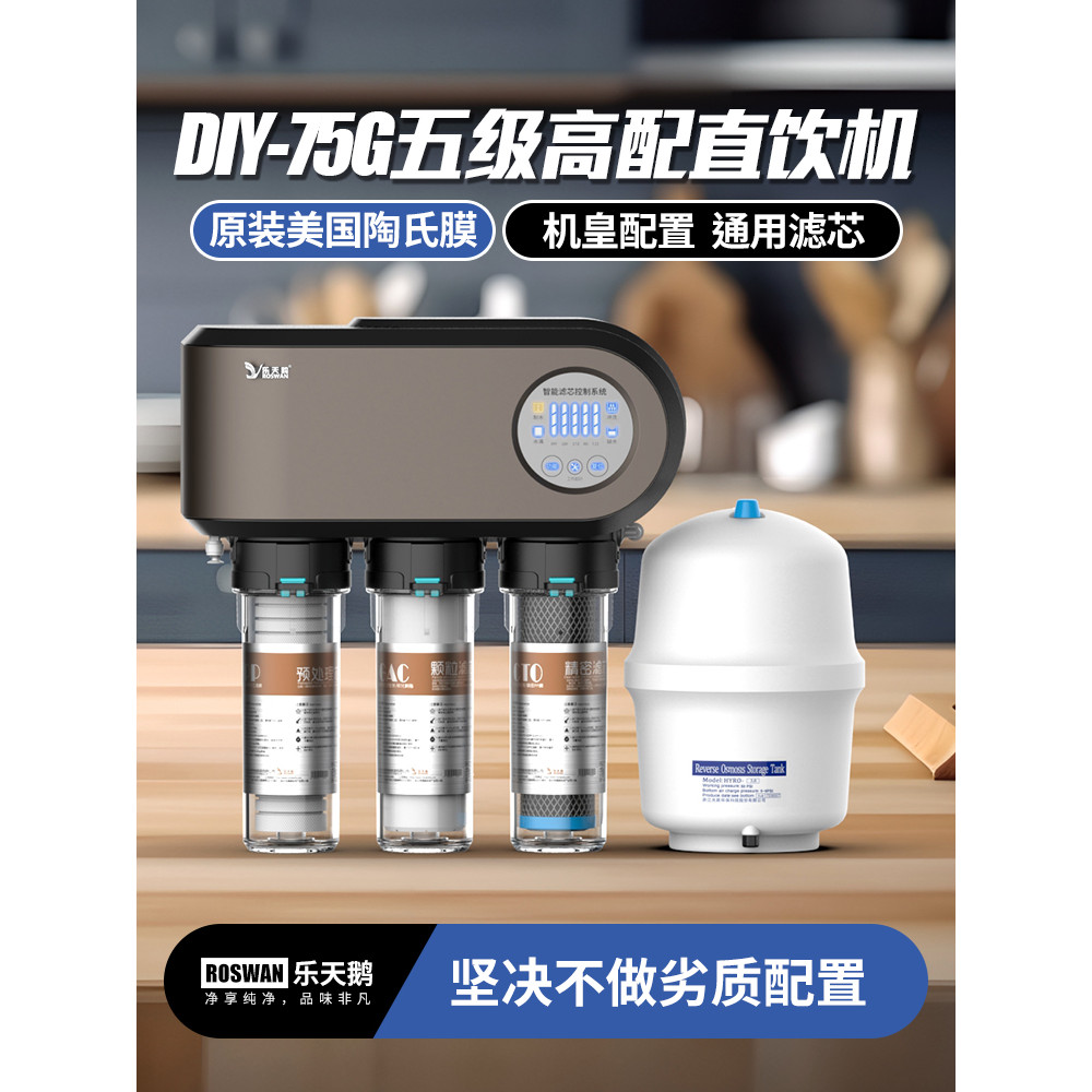 Happy Swan DIY Water Purifier Household Direct Drinking Tap Water ...