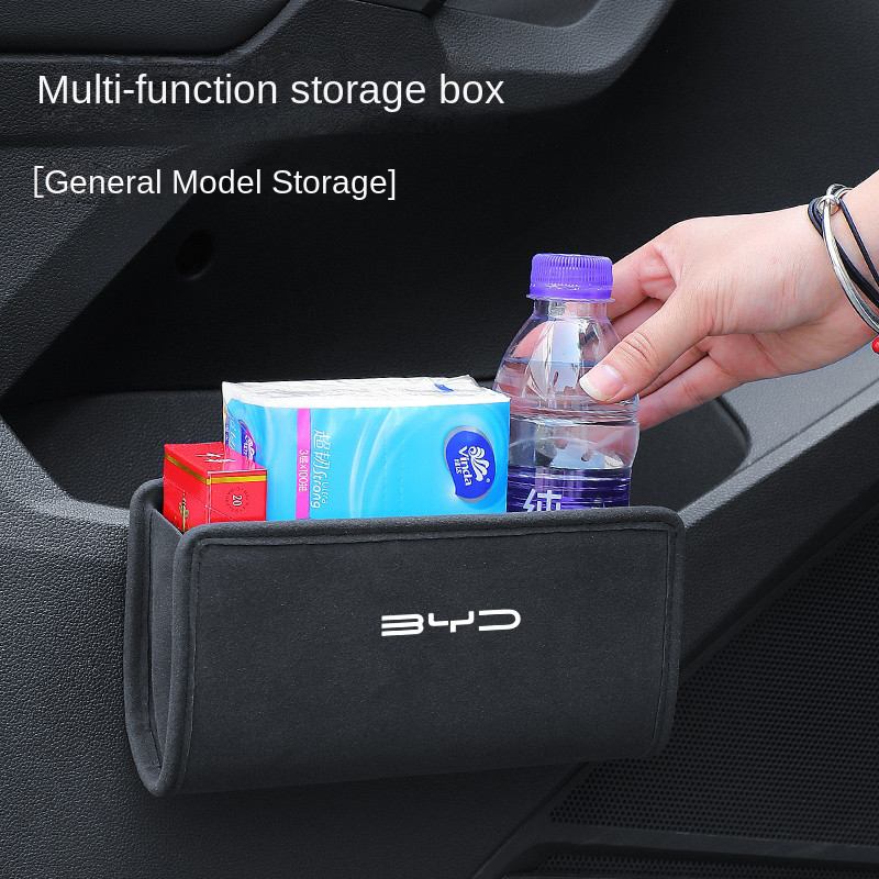 BYD door storage box Atto3 dolphin EV yuan plus Car door trash can ...