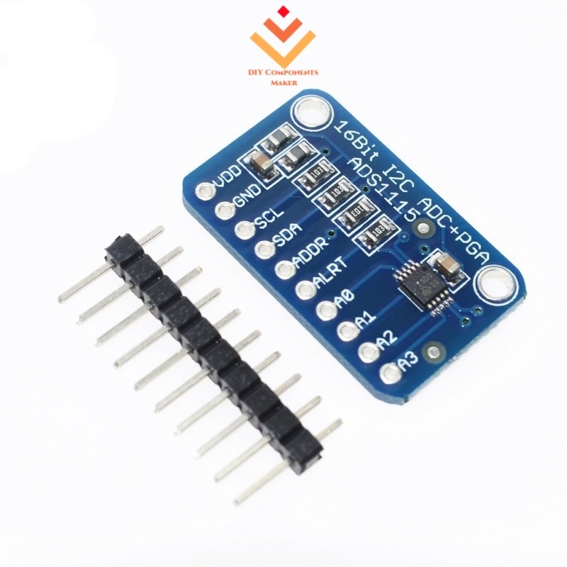 16 Bit I2C ADS1115 Module ADC 4 Channel with Pro Gain Amplifier for ...