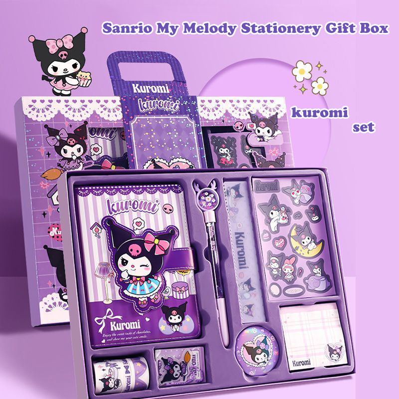 Sanrio My Melody Stationery Gift Box Kids Learning Tool Set,Cute Study ...