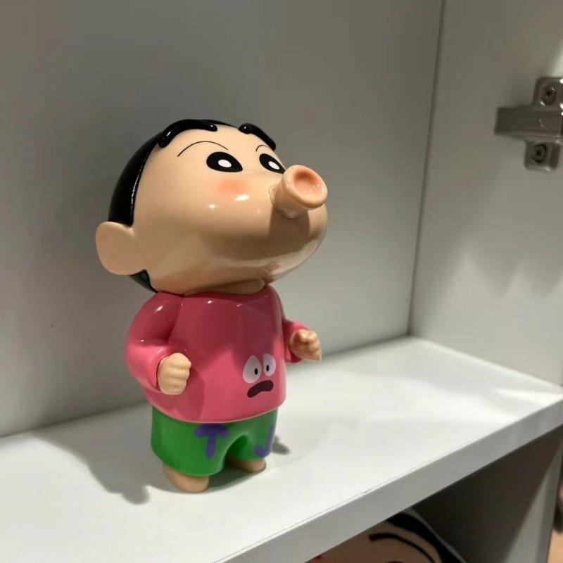Smoochie Crayon Shin-chan Action Figurines Cute Cartoon Model Doll ...