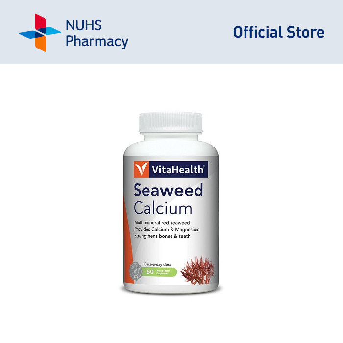 Vitahealth Seaweed Calcium 60 Vegetarian Capsules [NUHS Pharmacy ...